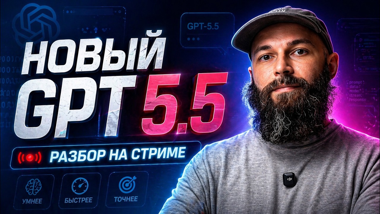 GPT-5.5 Полный обзор новой модели, Codex, сравнение с Opus