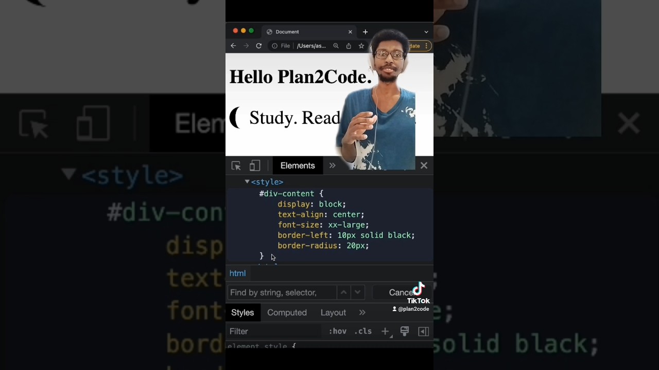 Did you know? CSS Border Radius Partial Border #SoftwareEngineer #CSS #HTML #Code #Plan2Code