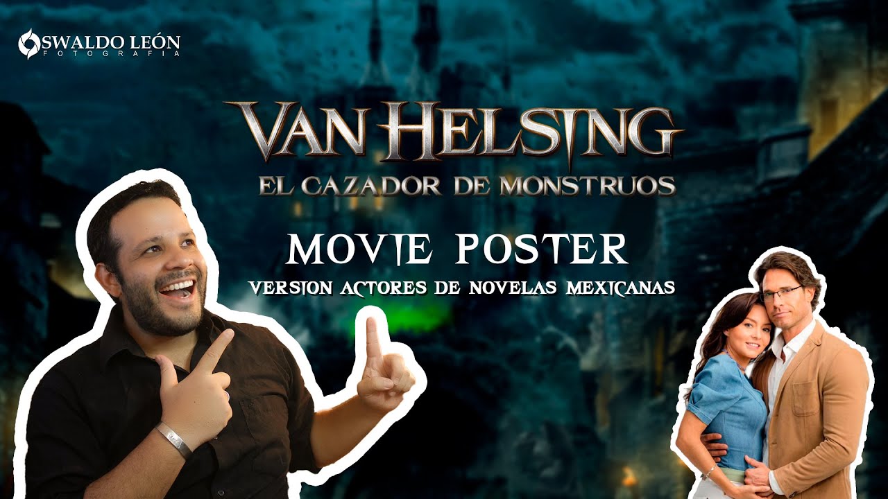 NEW!!-- Movie poster Vanhelsing 2004 in Photoshop