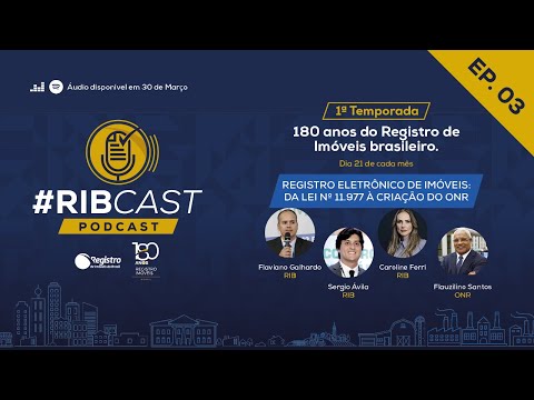 3º Episódio RIBCast | Registro eletrônico de imóveis: da Lei nº 11.977 à criação do SERP