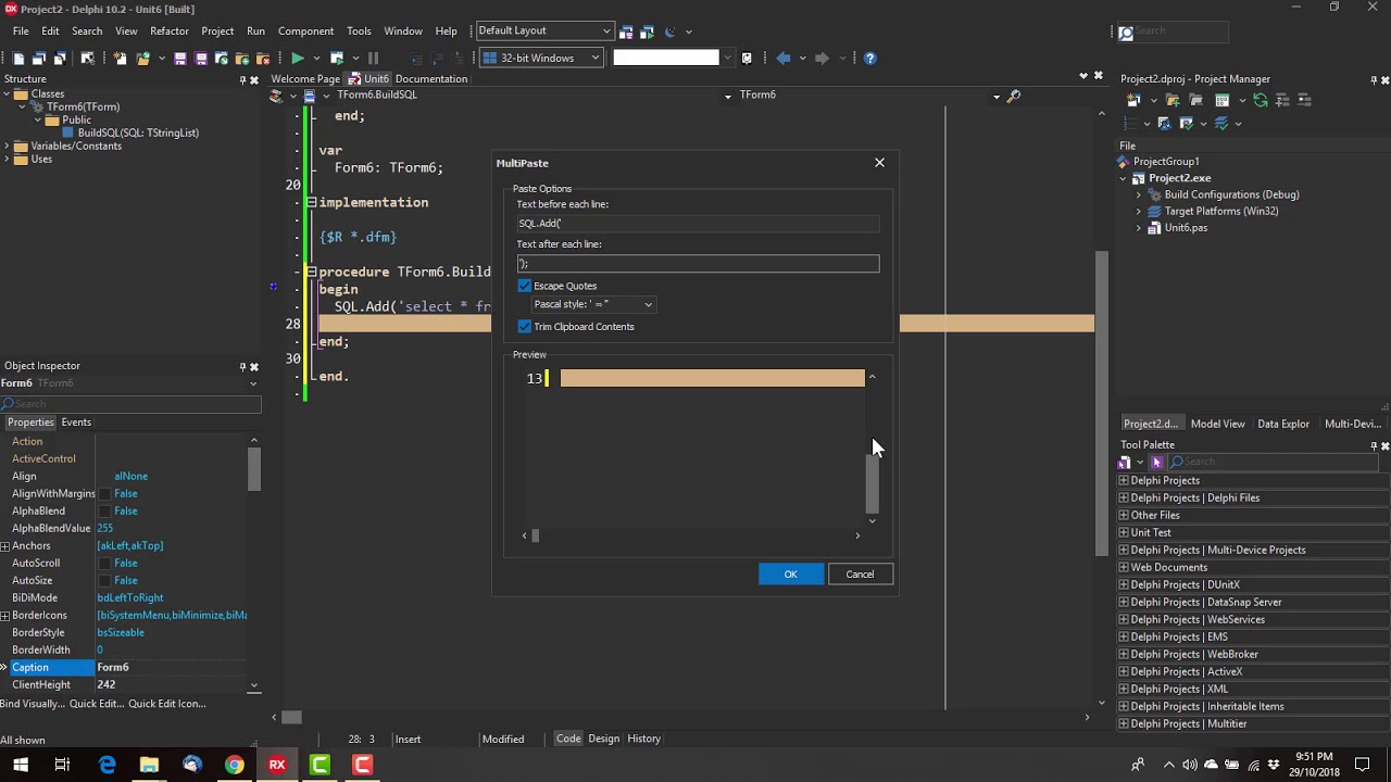 Multipaste - Delphi #138