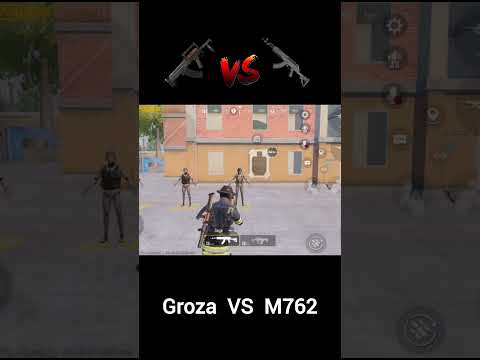 groza VS M762😮#pubgi #film ##noob