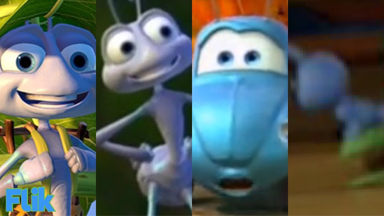 Flik (A Bug’s Life) | Evolution In Movies & TV (1998 - 2010)