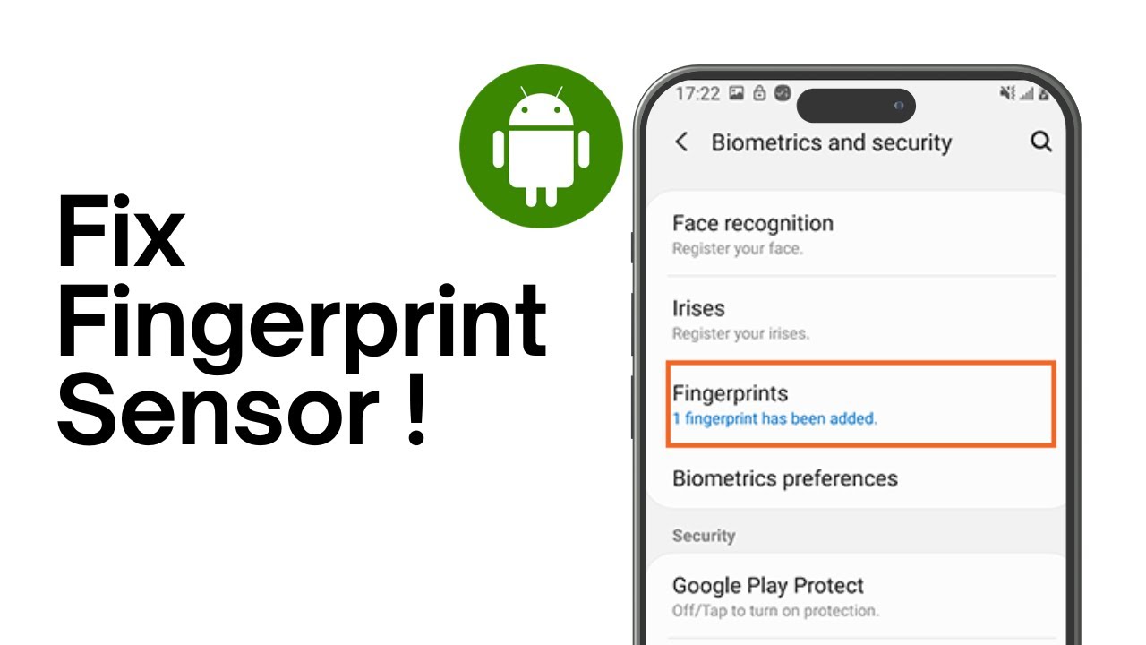 How to Fix Fingerprint Sensor Not Responding (Android & iPhone) | 2025 Guide