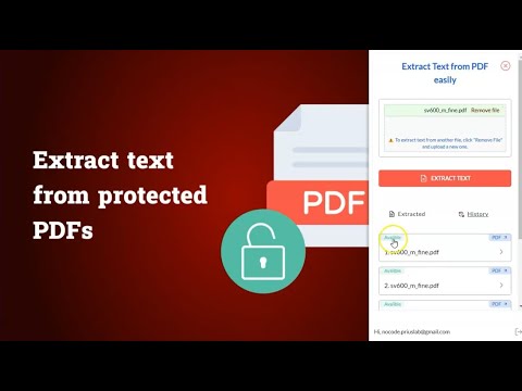How can I convert PDF to text