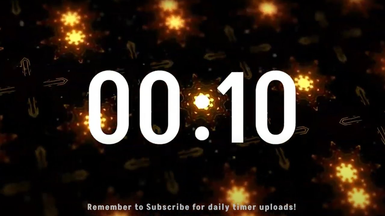 10 Second Countdown Timer | Fractal Madness