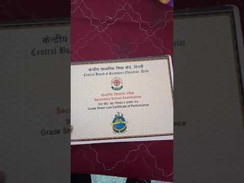 10th class passing certificate