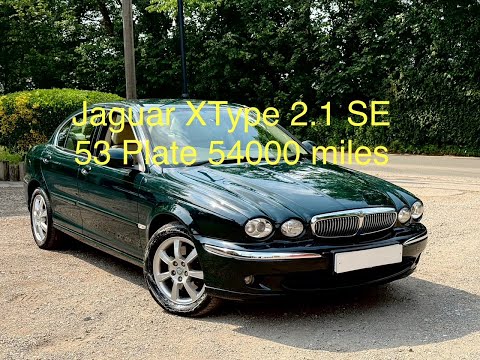 JAGUAR X TYPE 53 PLATE 54000 MILES - BEAUTIFUL JAGUAR RACING GREEN UNDER 3K