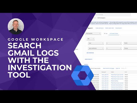 How to search Gmail logs with the Security Investigation Tool