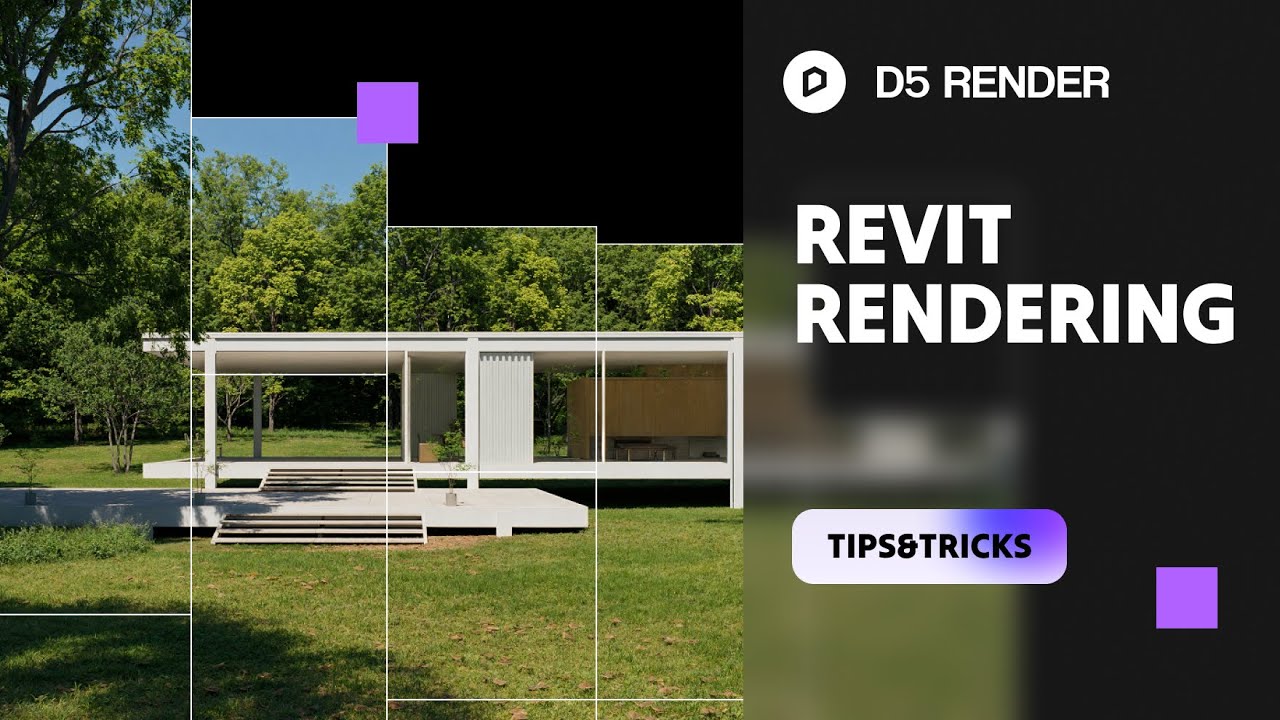 How to connect Revit with D5 Render to enjoy real-time rendering?