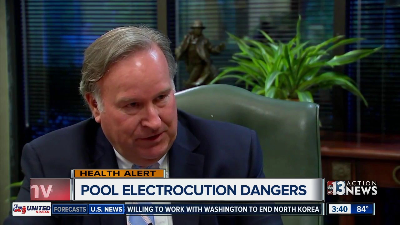 Pools present electrocution dangers