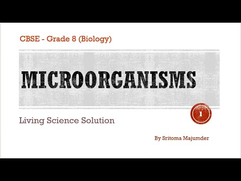 Microorganism Science Worksheet Class 8 - PDF Download | EduSri