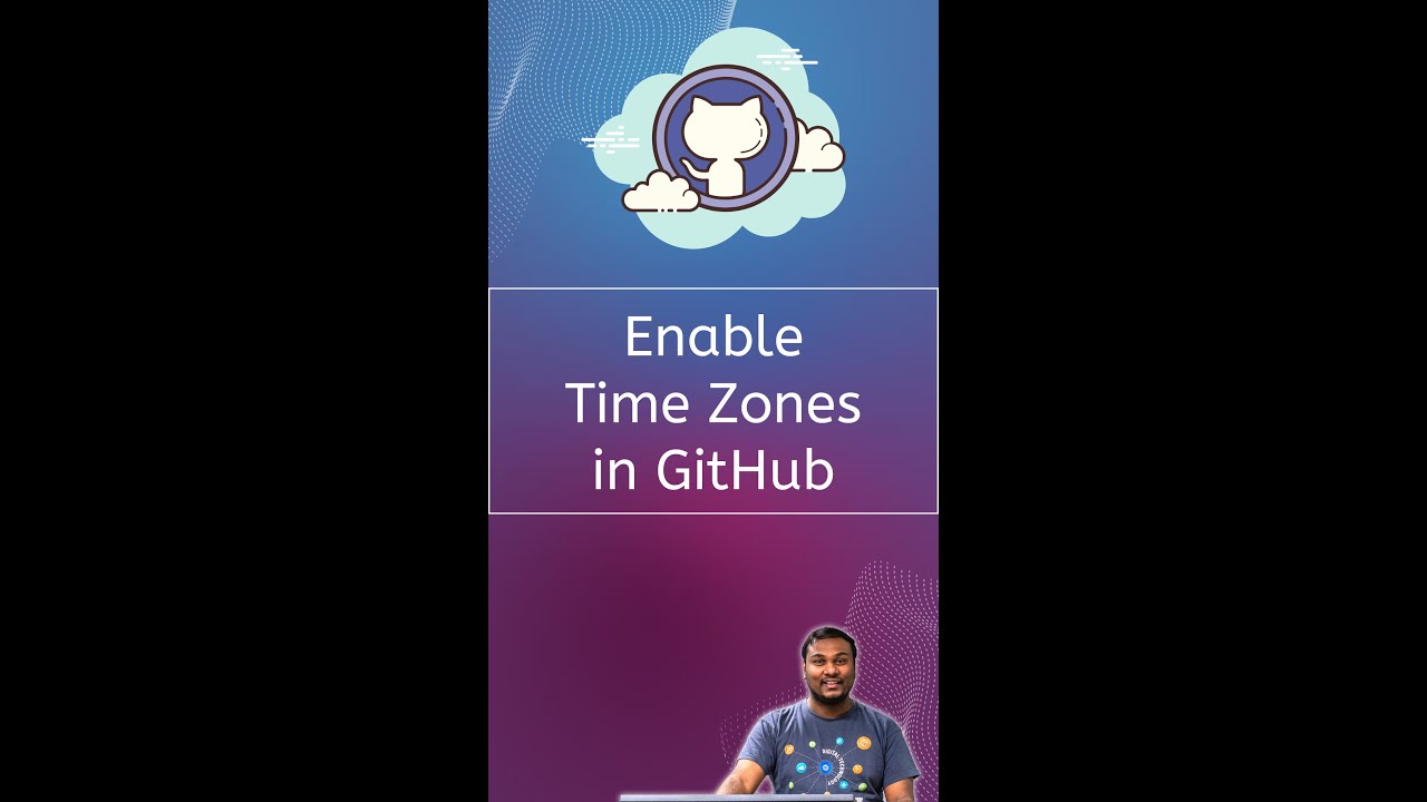 Enabling GitHub TimeZone in your Profile | Praveen Kumar Purushothaman | #Shorts