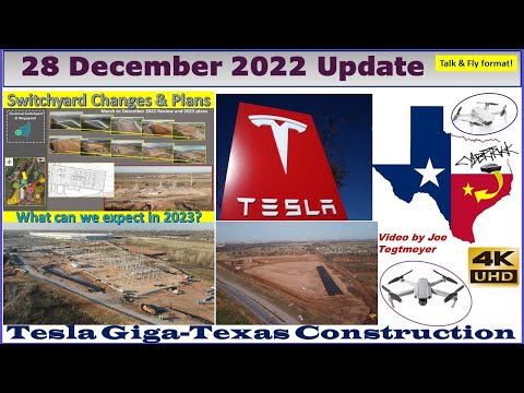 Switchyard 2023 Look Ahead & South End Changes! 28 December 2022 Giga Texas Update (07:35AM)
