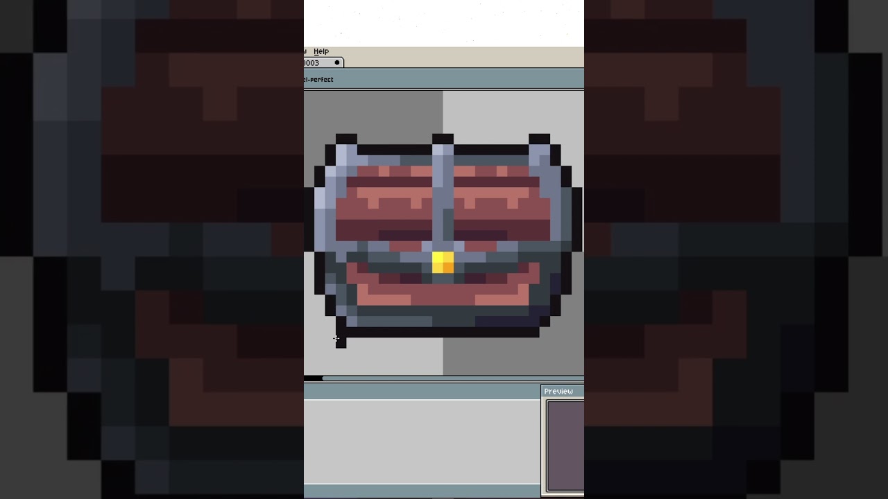 How to outline your pixel art #pixelart #gamedev #fantasy #tutorial