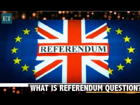 What is a referendum?