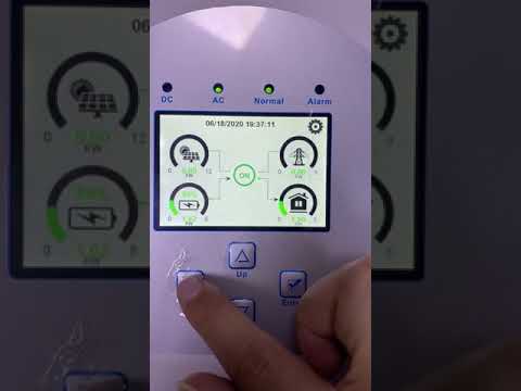 Time of use function of Deye hybrid inverter