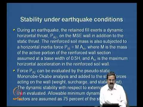 Mod-08 Lec-32 Reinforced Soil Walls - II