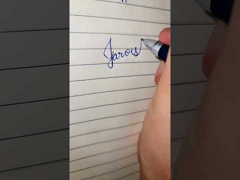 jarvis #signature #handwriting #handwritingexpert #calligraphyhandwriting #art #penmanship