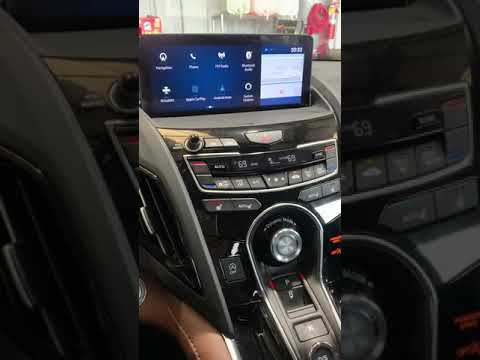How to set clock on a 2021 / 2022 Acura RDX