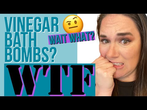 Bath Bombs made with VINEGAR instead of Citric Acid? YES or NO? My verdict might surprise you! 🤭🤔🤪