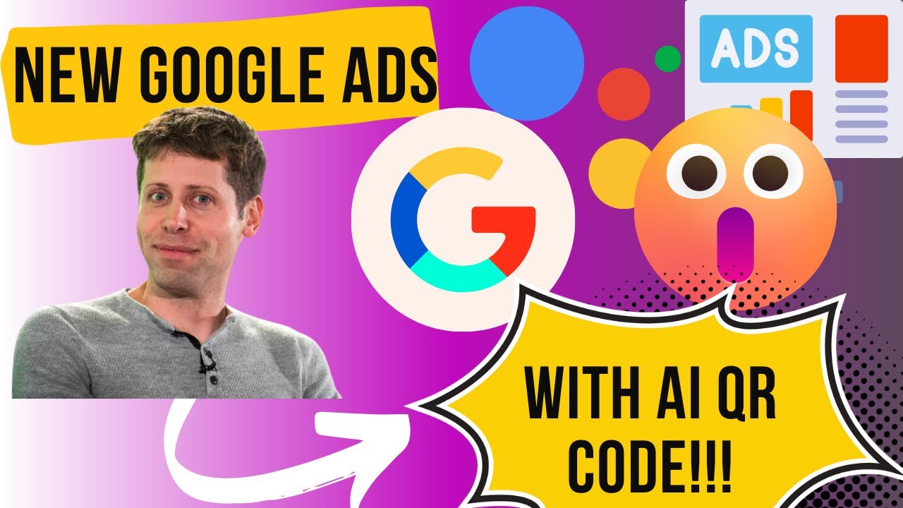 New Google ADS with AI Stable Diffusion QR CODE