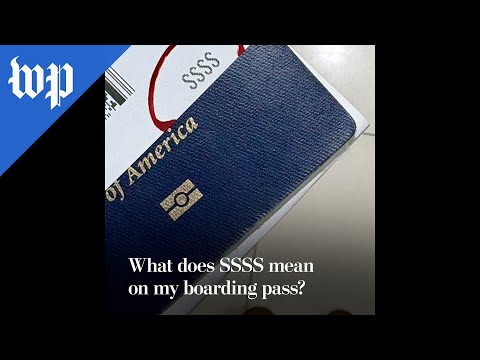 What does SSSS mean on my boarding pass?