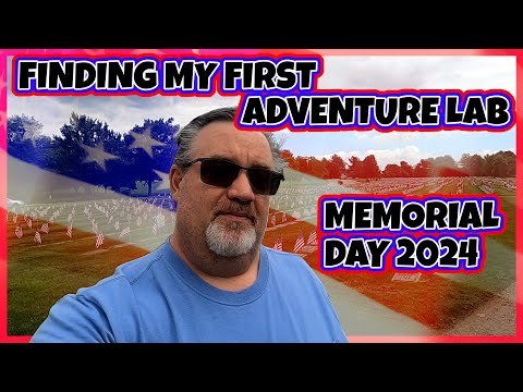 Finding My Very FIRST Adventure Lab GEOCACHE!!!! Memorial Day 2024 #Geocaching #GCNW #getoutthere