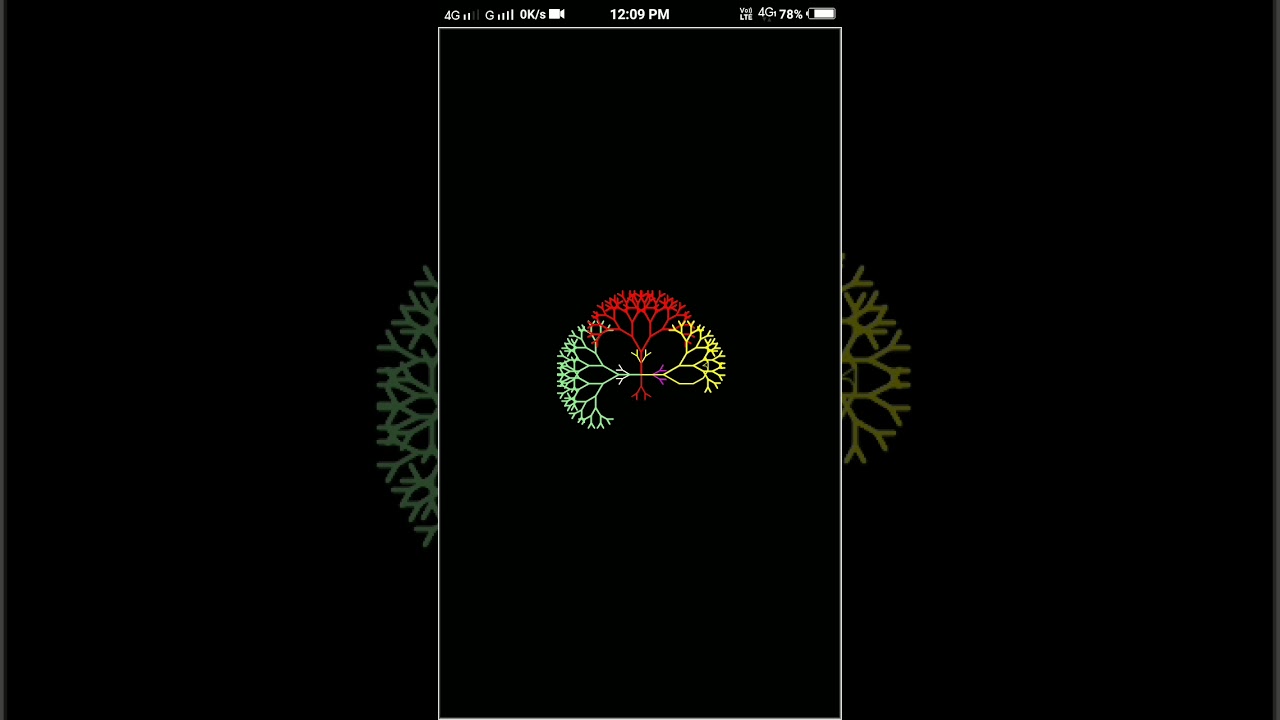 How to draw tree using turtle module in Python