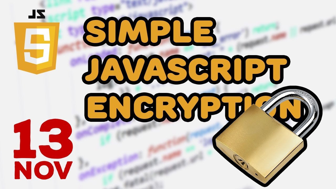 Another Simple JavaScript Encryption