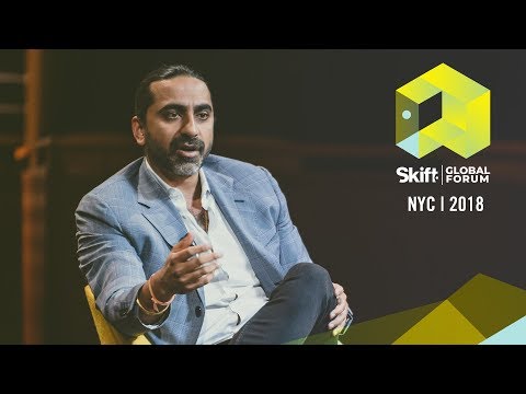 Cvent SVP of Hospitality Cloud Bharet Malhotra at Skift Global Forum 2018