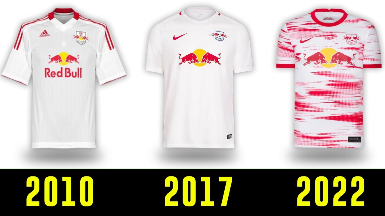 The Evolution of RB Leipzig Jersey 2009 - 2022 | RB Leipzig Kits History