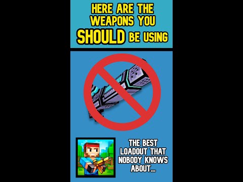 STOP using these loadouts. 🤢🤮 Use THIS instead... | Pixel Gun 3D