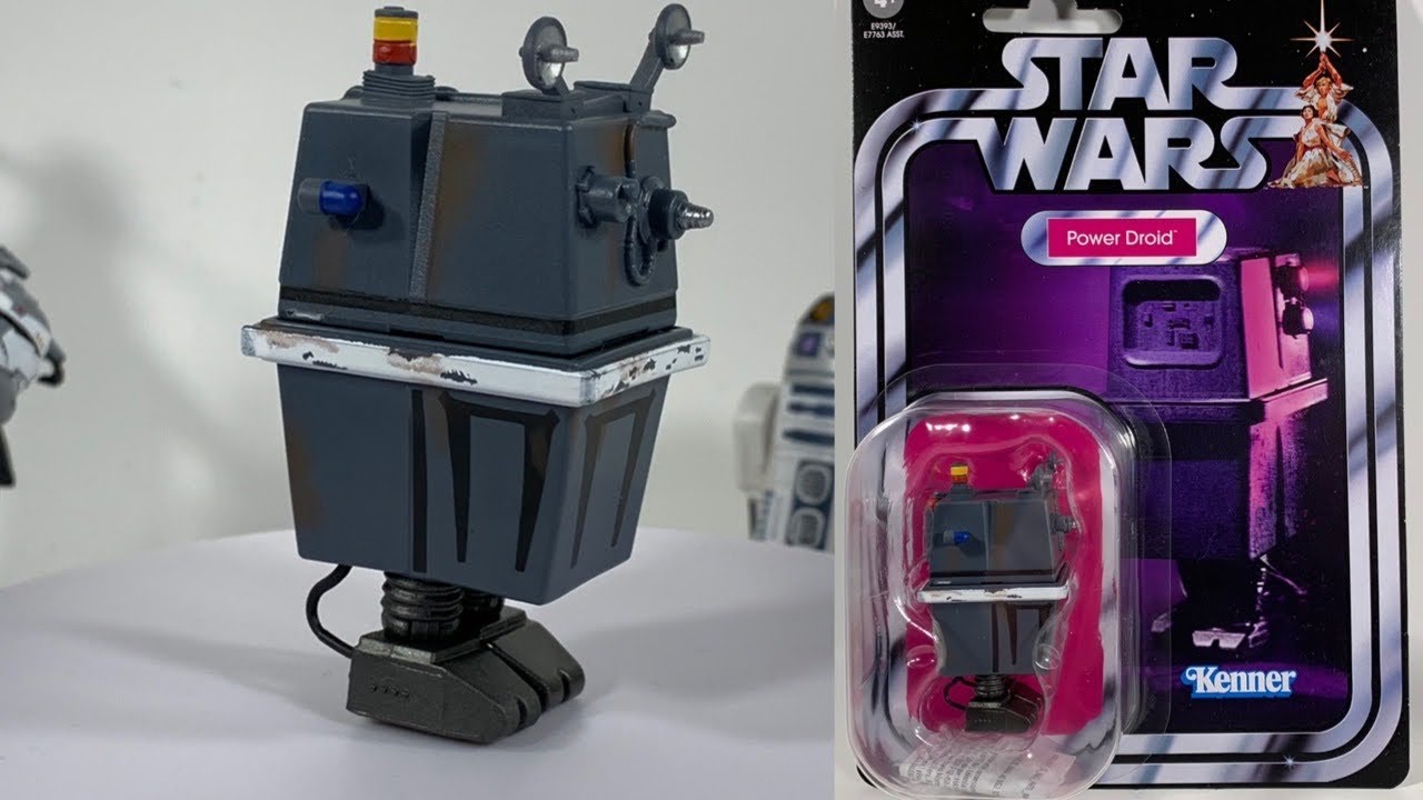 Star Wars Vintage Collection Power Droid Gonk Action Figure Review