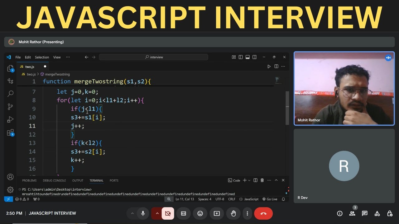 Mastering JavaScript: Key Concepts from a Fresher's Interview | Galaxy.ai
