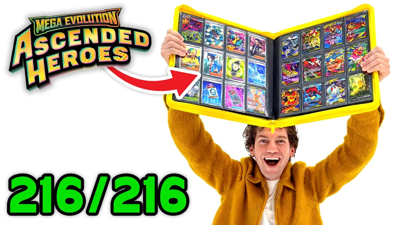 I COMPLETED POKÉMON ASCENDED HEROES!!!!