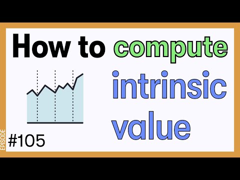 Intrinsic Value of a Stock - Meaning (META stock example)
