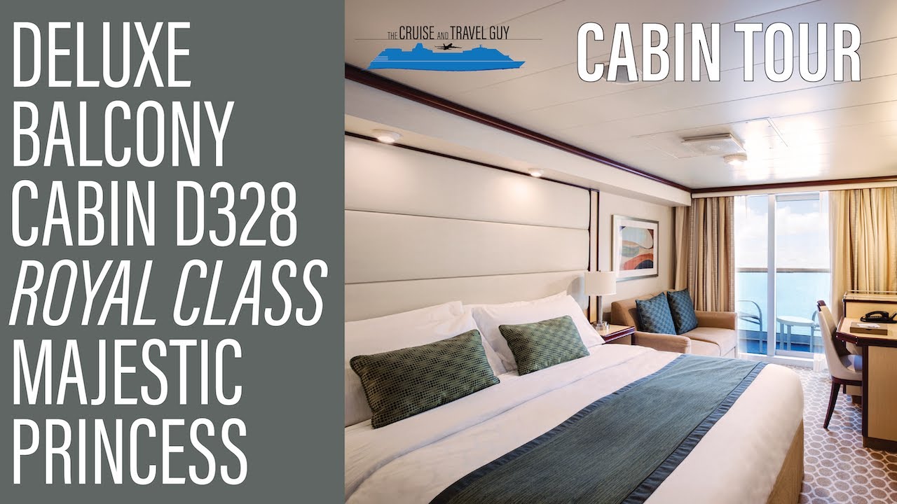 Cabin D328 - Deluxe Balcony - Majestic Princess