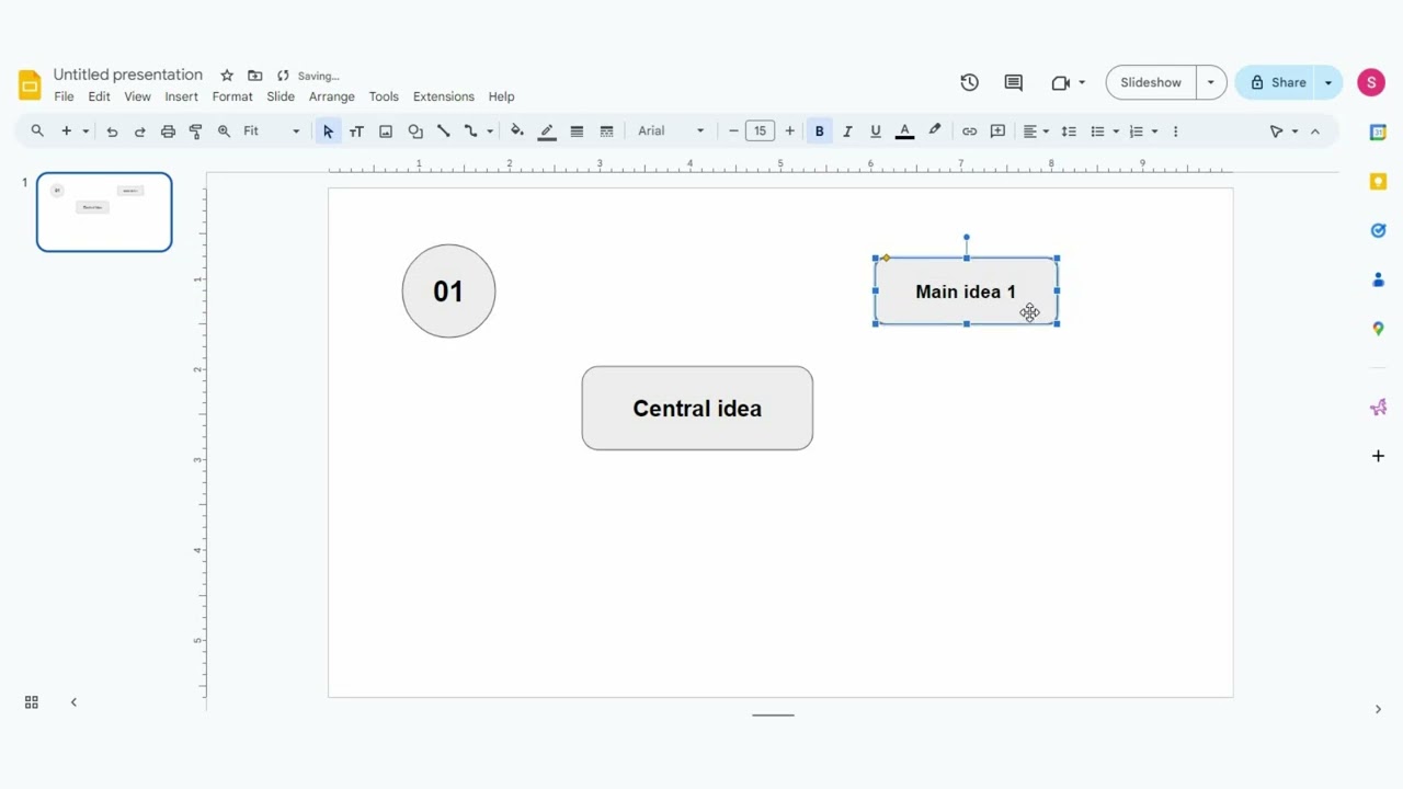 How to Create a Mind Map in Google Slides