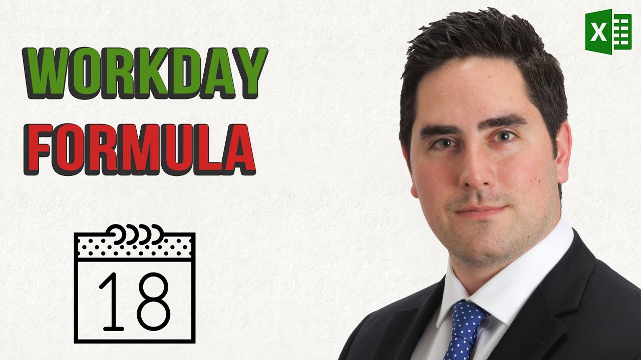 Workday Formula in Excel