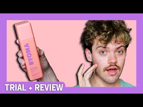 byoma hydrating milky toner | trial + review