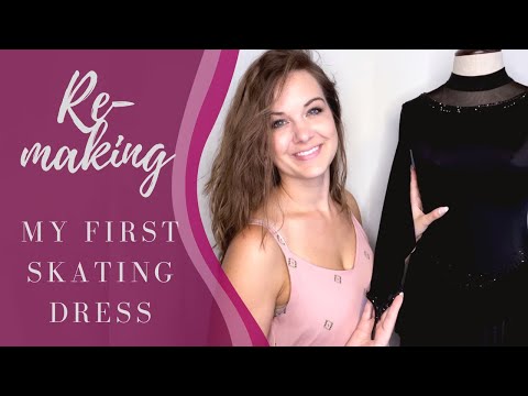Re -Creating My First Figure Skating Dress!