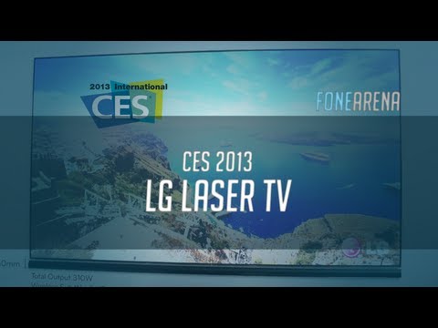 LG Laser TV Eyes On