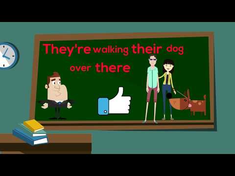 When to use: There, Their or They're