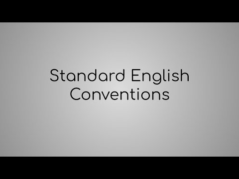 SAT: Standard English Conventions