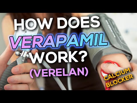 Verapamil (Verelan) Nursing Drug Card (Simplified) - Pharmacology