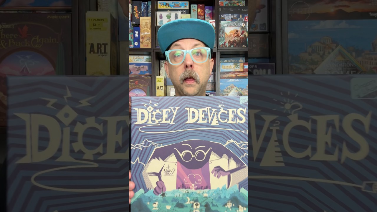 Dicey Devices: A Dice Game with Strategy #boardgames #games #tabletopgames #dice #dicegame