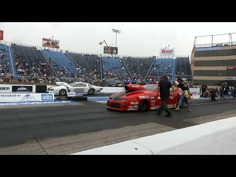 Alan Drinkwater, Erica Enders, Mountain Motor Pro Stock, Qualifying Rnd 1, Gerber Collision & Glass