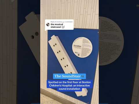 What’s more iconic than the #MusicalStairs at Boston Children’s? | Boston Children's Hospital