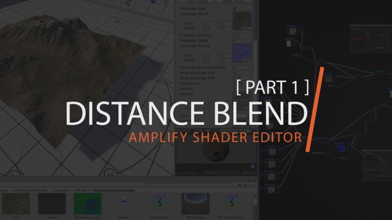 Amplify Shader Editor - Distance Blend Tutorial [ Part 1 ]